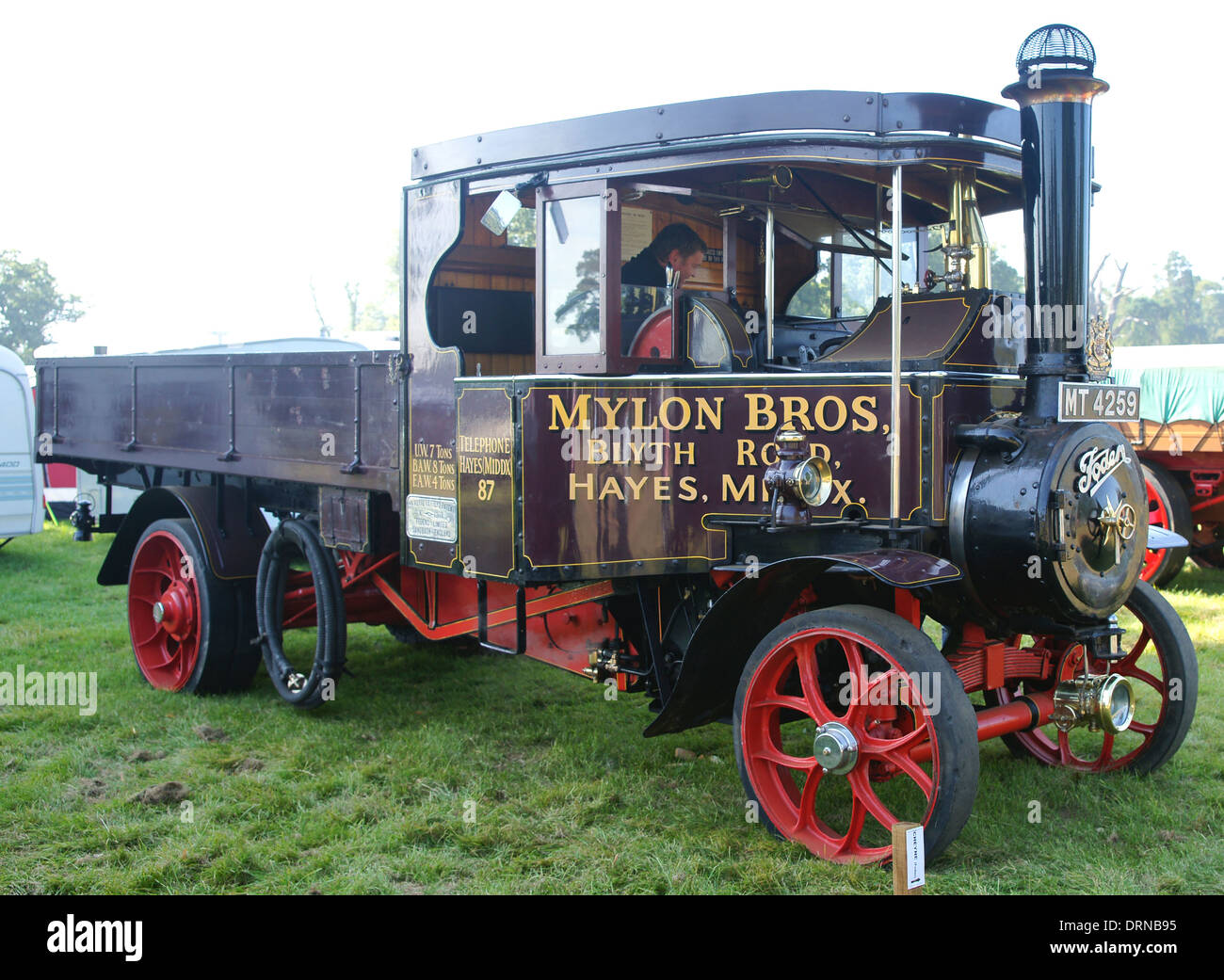 6ton Foden steam wagon / truck / lorry of 1928 13178 MT4259 Stock Photo ...