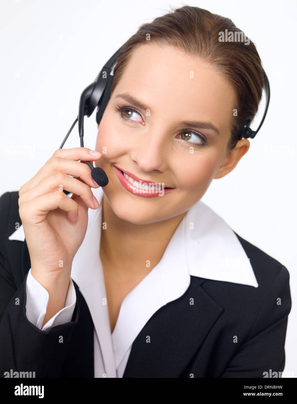 Cute Business Woman Stock Photo - Alamy