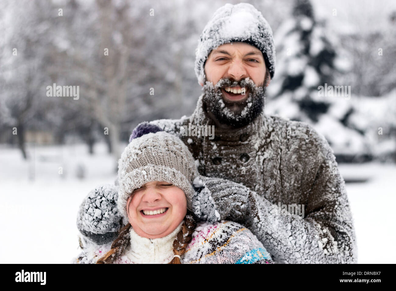 Horizontal winter fun cold people hi-res stock photography and images ...