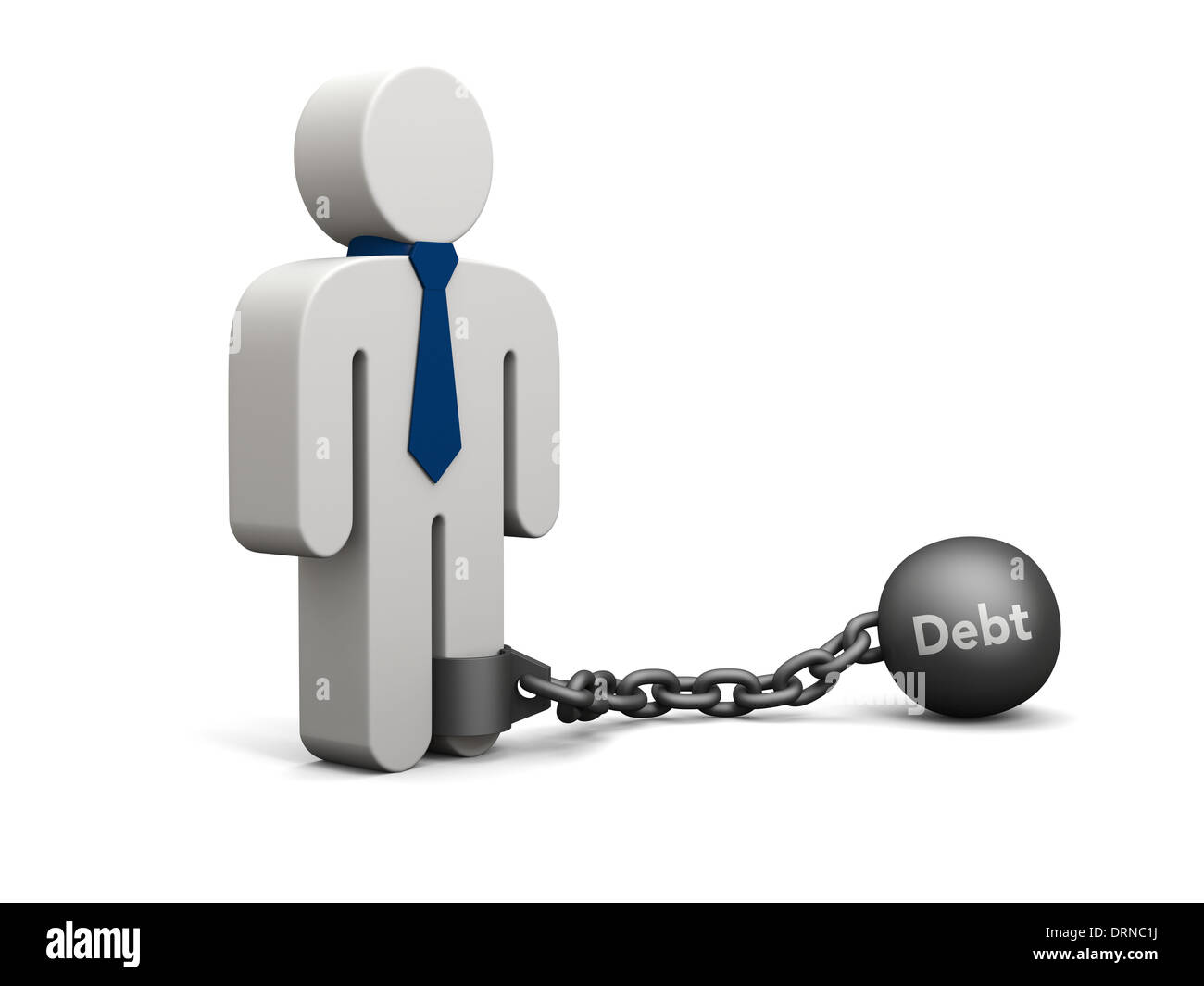 Chained to debt hi-res stock photography and images - Alamy