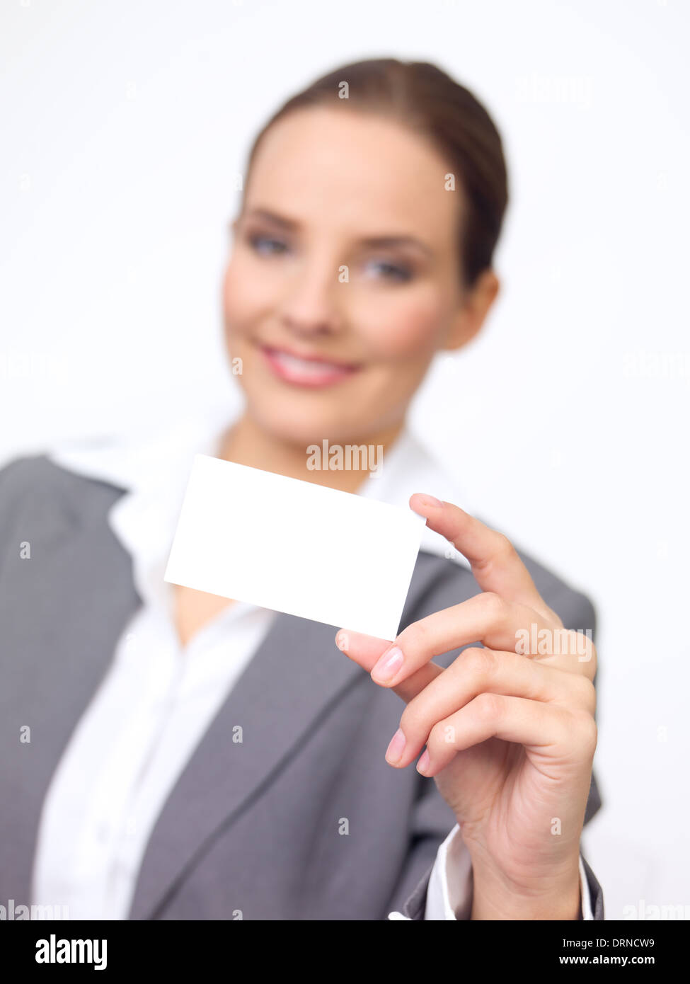 Cute Business Woman Stock Photo - Alamy