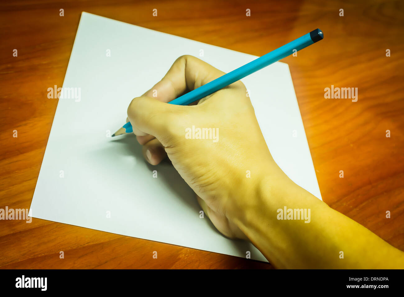 Man hand writing learning hi-res stock photography and images - Alamy