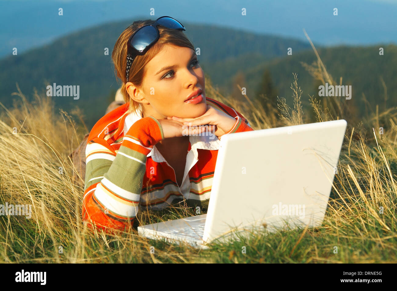 Human outside people person relax rest hi-res stock photography and ...