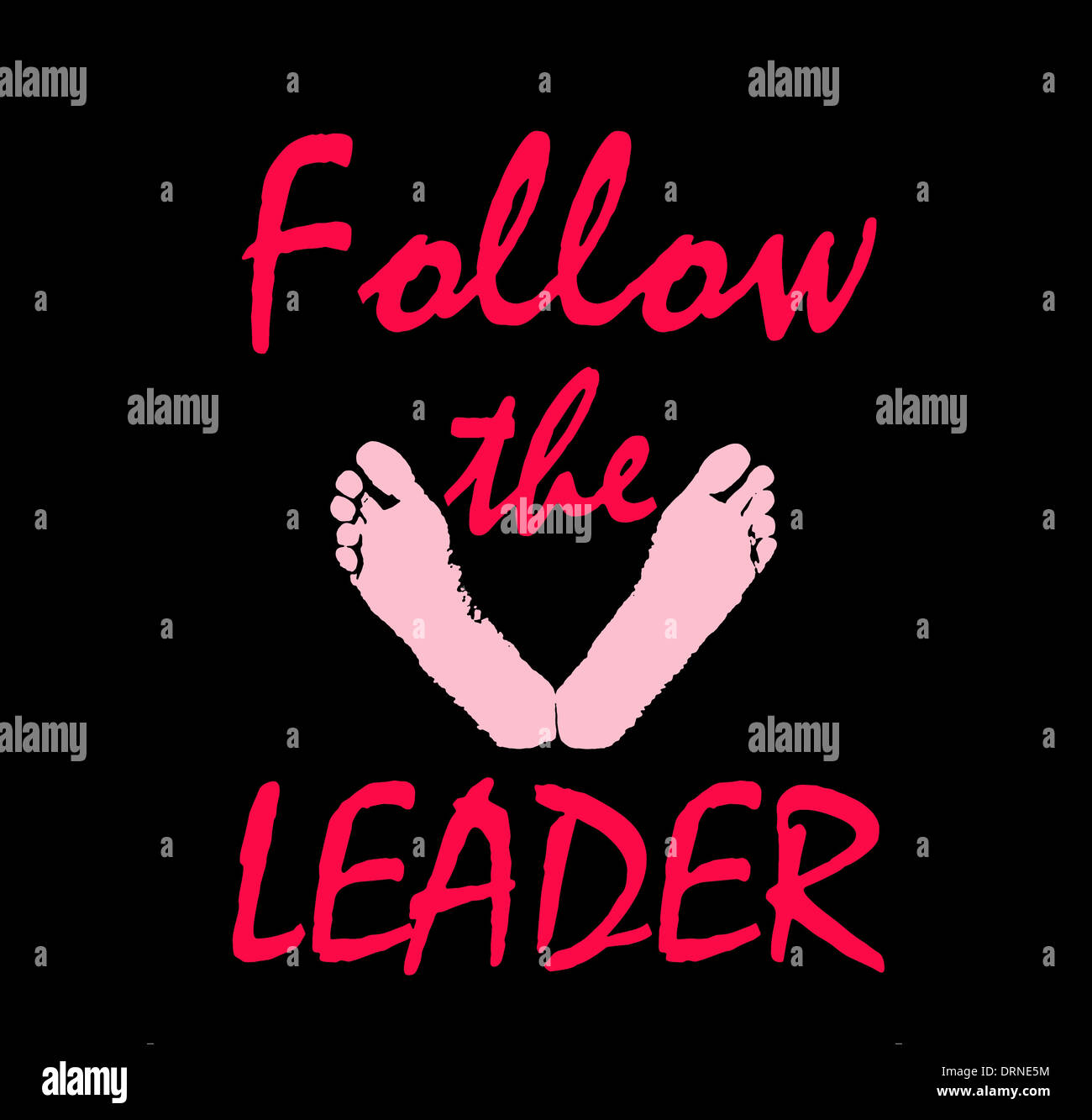 follow the leader Stock Photo - Alamy