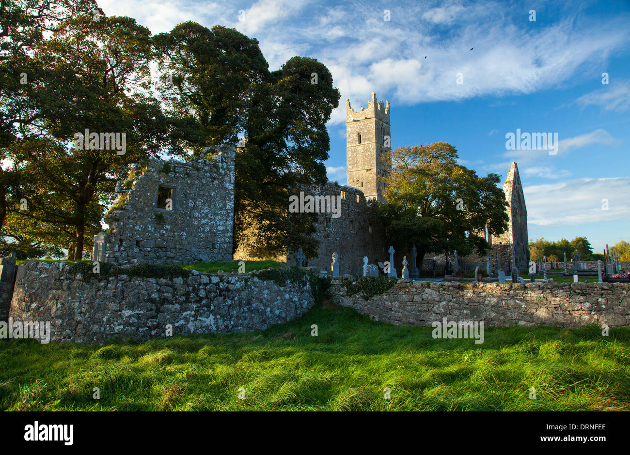 Claregalway abbey claregalway county galway hi-res stock photography ...