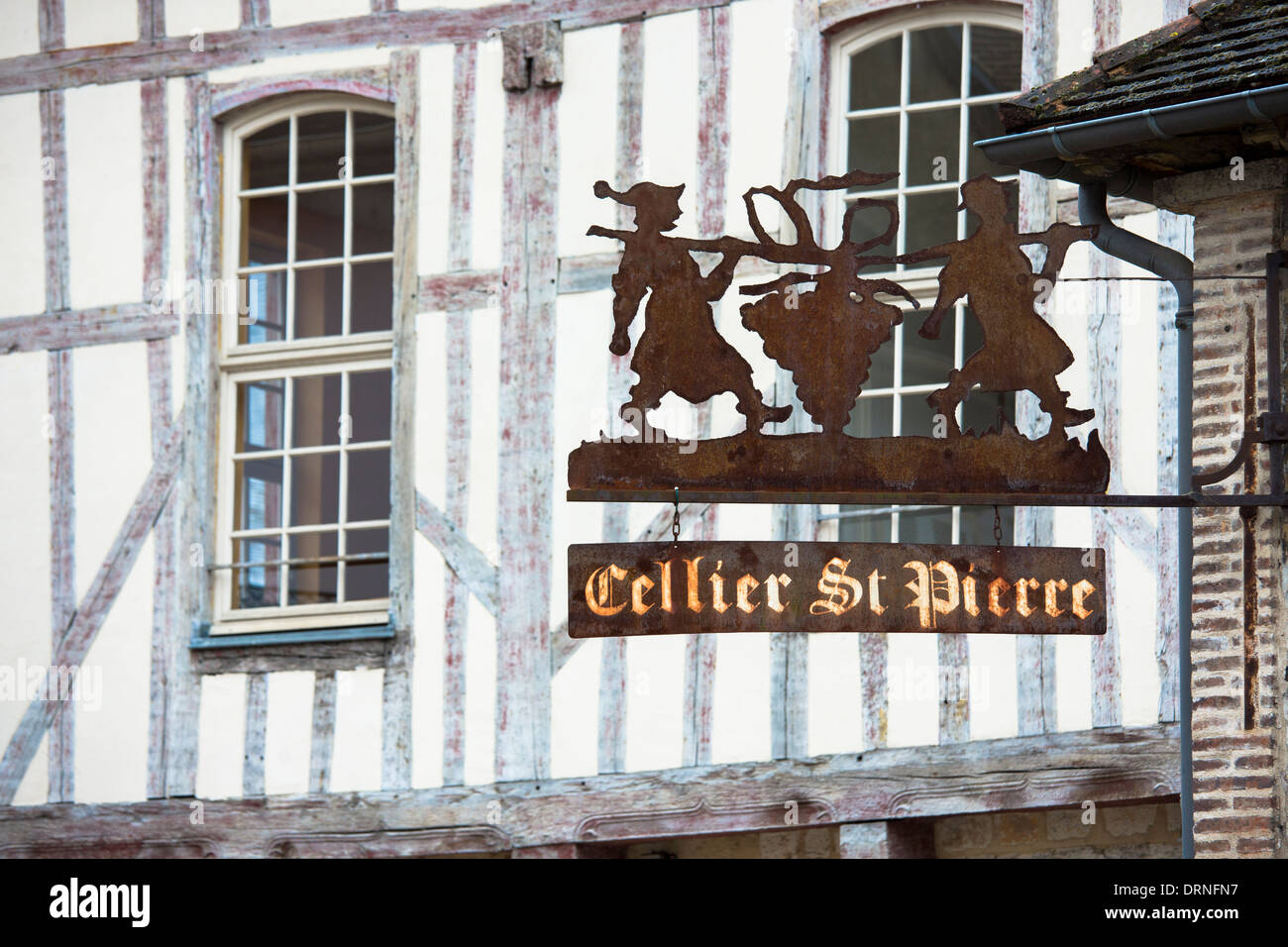 Cellier St Pierre traditional medieval timber-frame architecture in ...