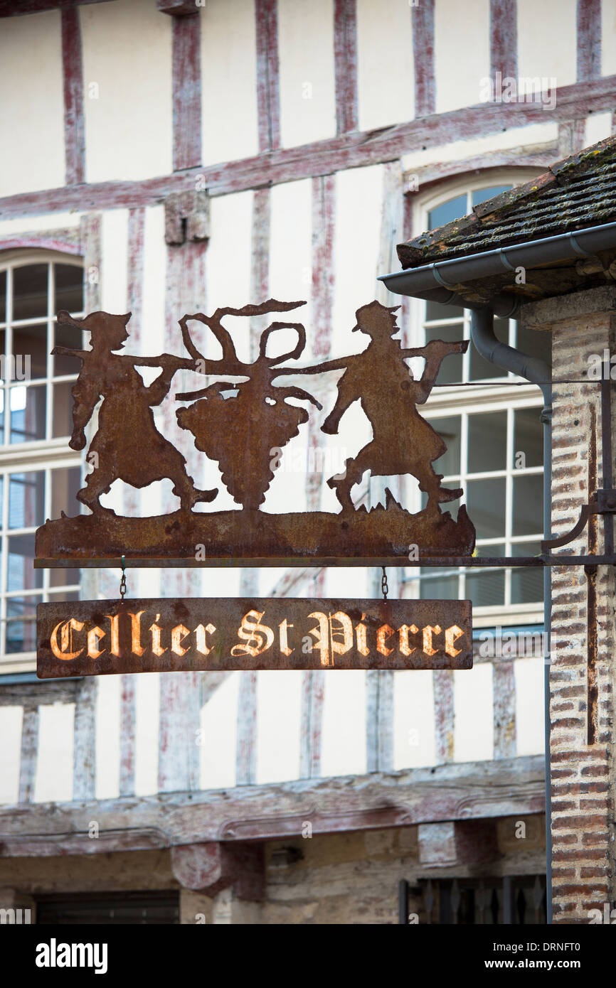 Cellier St Pierre traditional medieval timber-frame architecture in ...