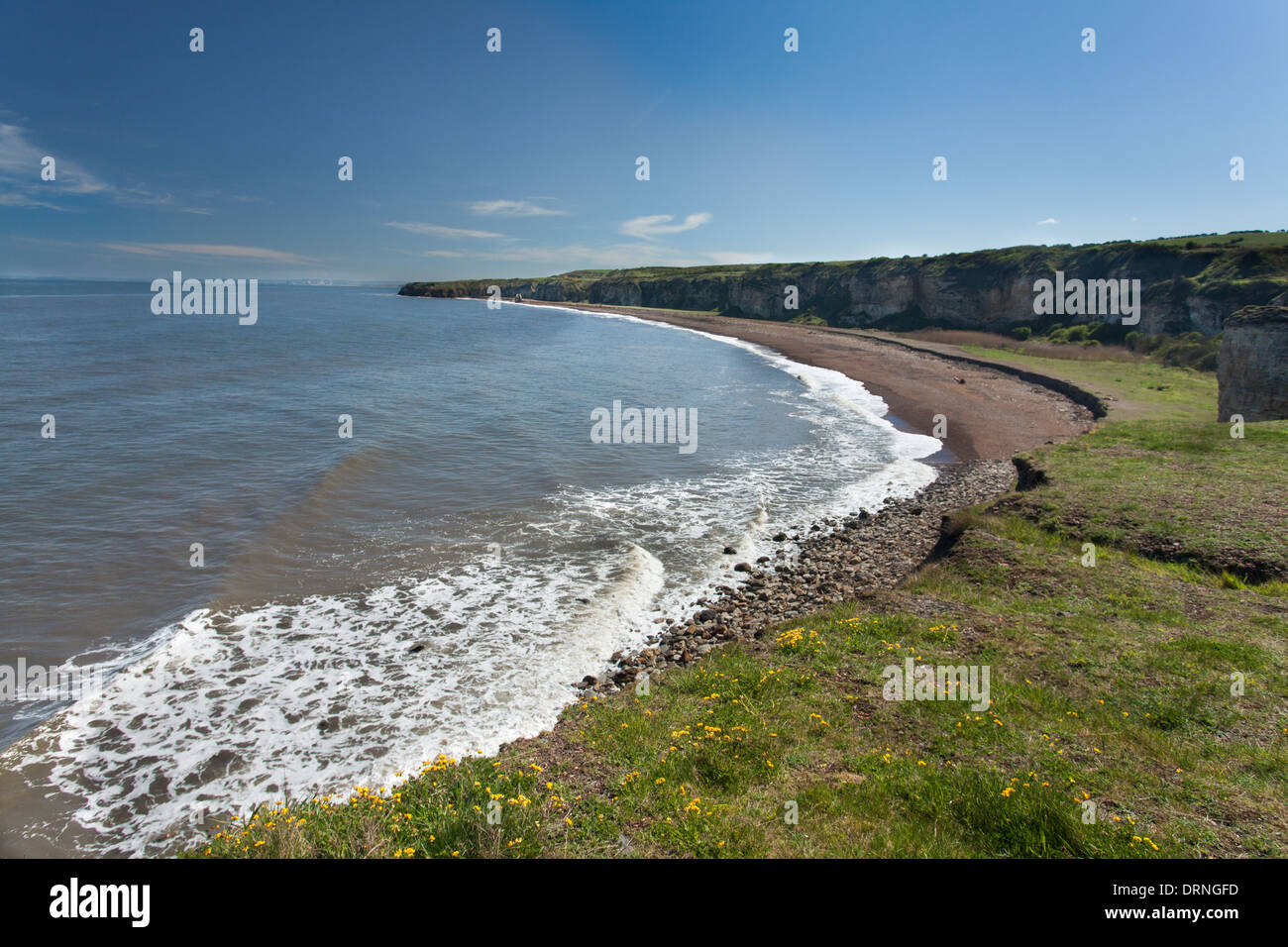 Chourdon Point, Forge Beach, Seaham, County Durham, England Stock Photo ...