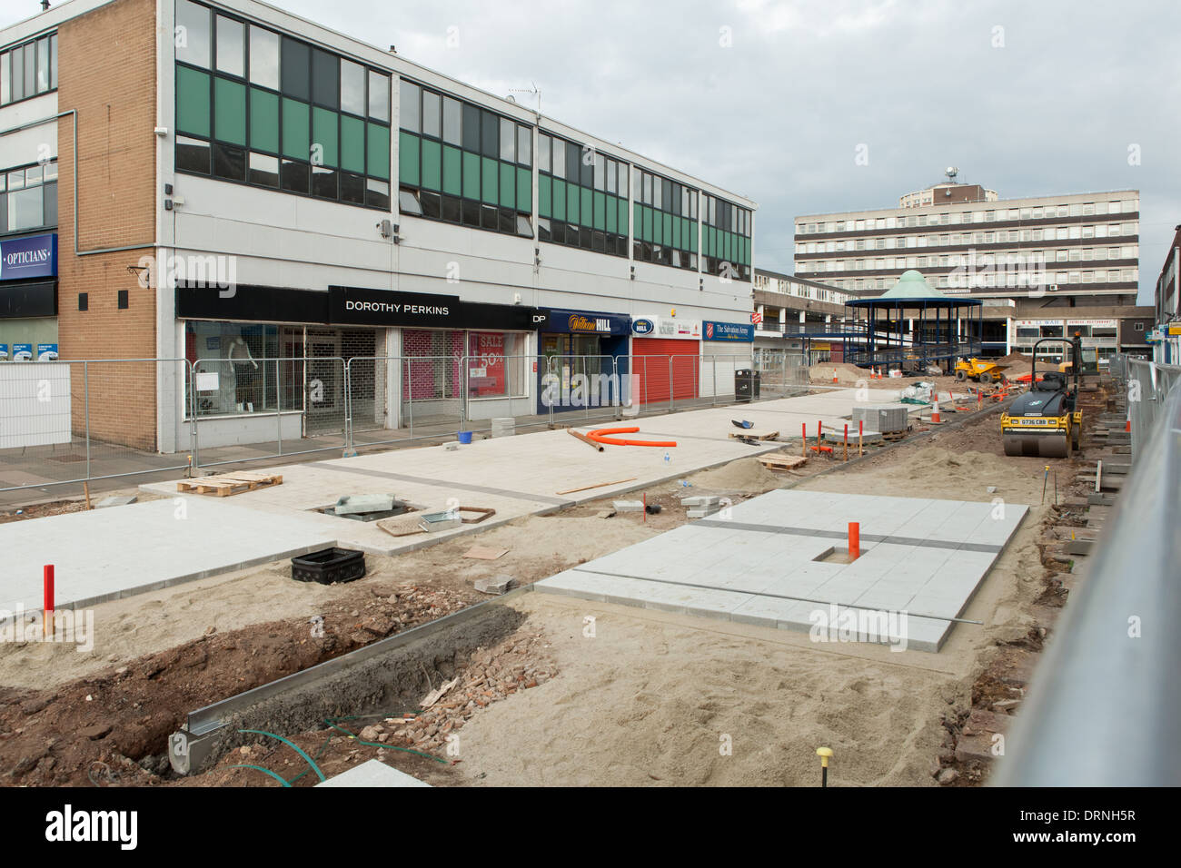 Billingham Town Centre Regeneration, Cleveland, England Stock Photo - Alamy