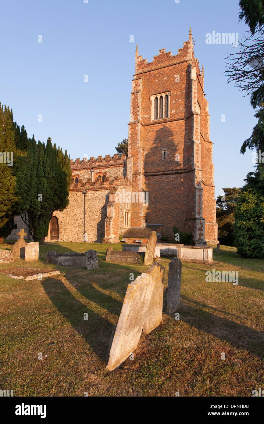 St Nicholas Church, Castle Hedingham, Essex England Stock Photo - Alamy