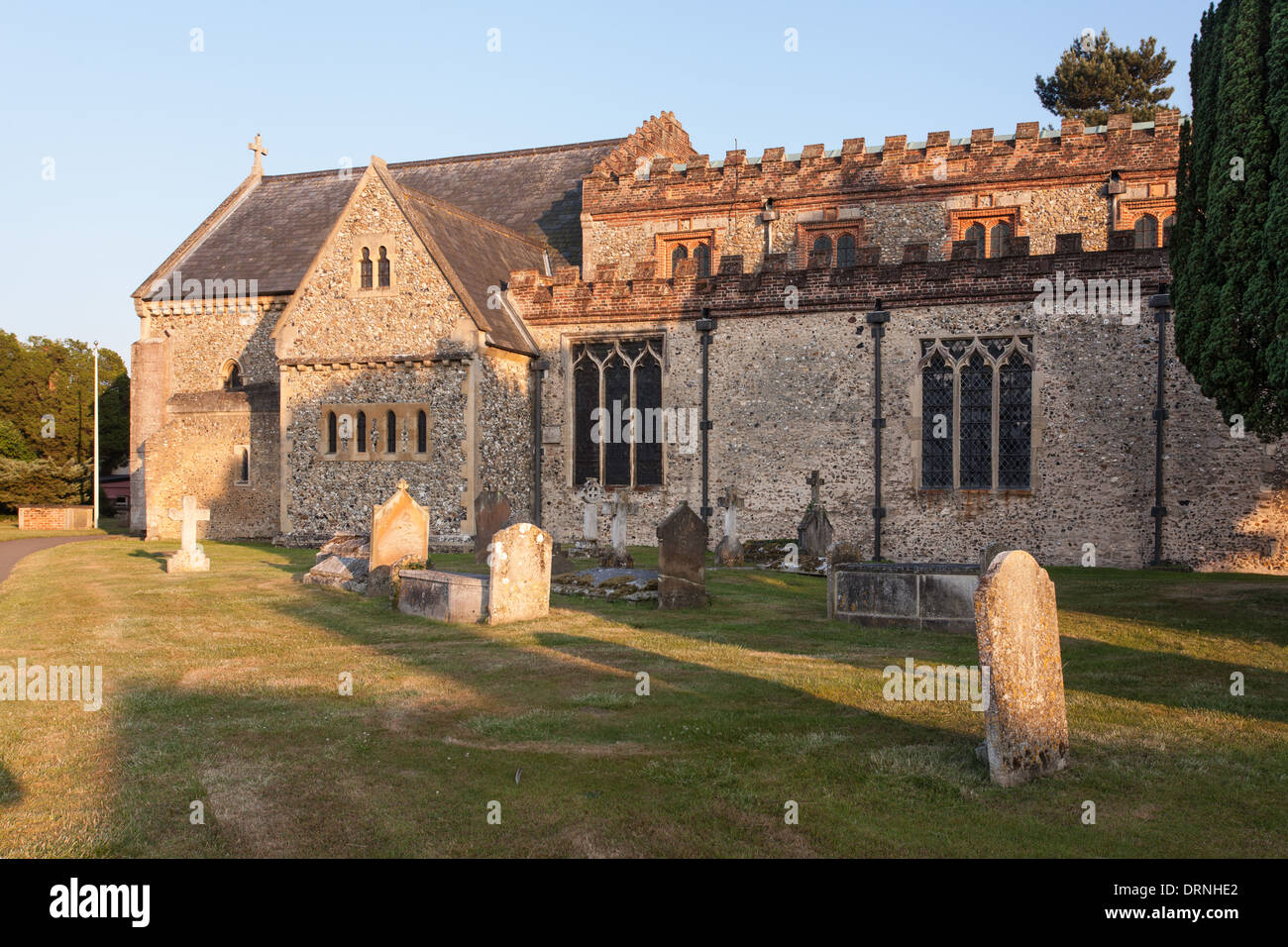 St Nicholas Church, Castle Hedingham, Essex England Stock Photo - Alamy