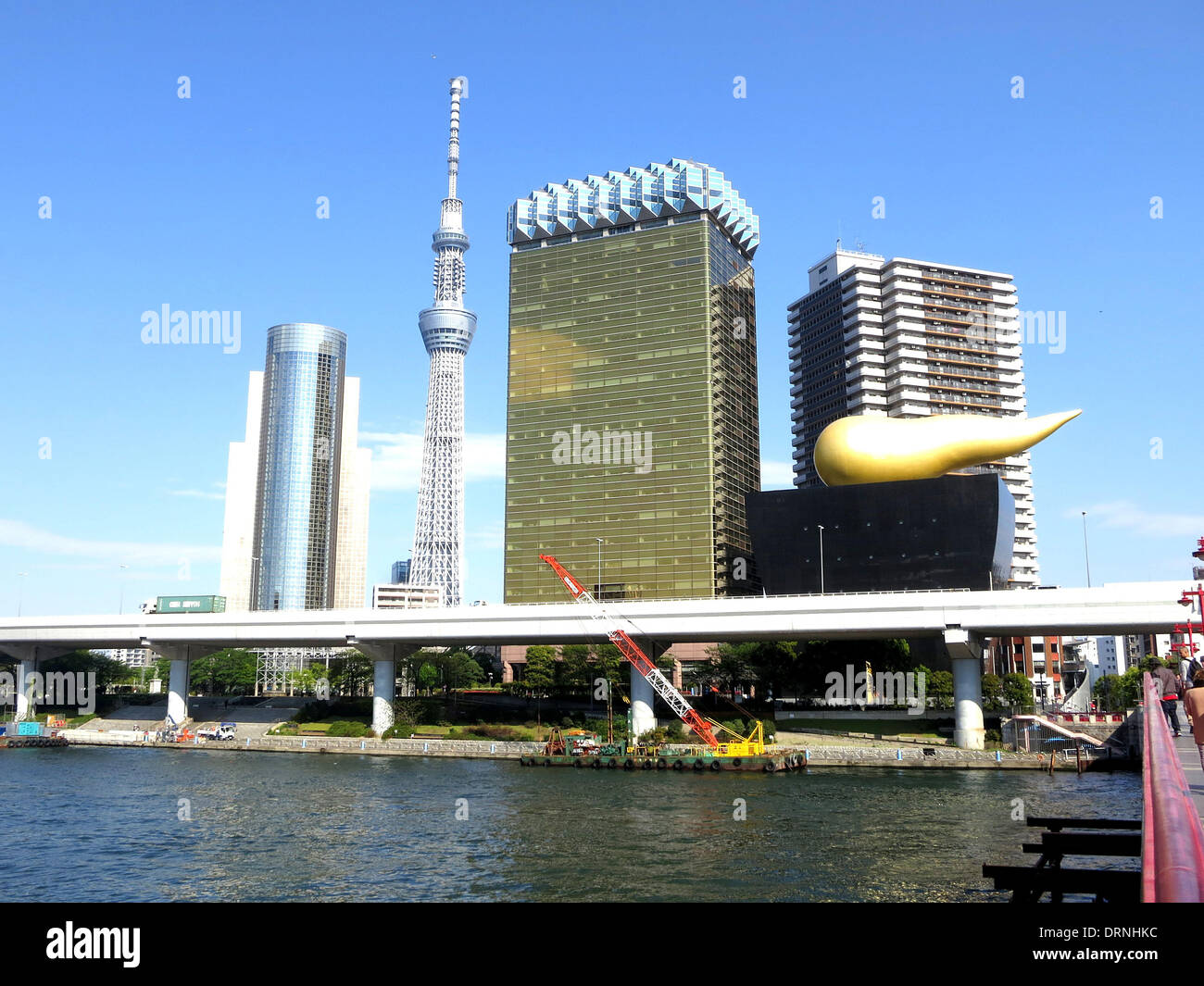 Asahi tv building hi-res stock photography and images - Alamy
