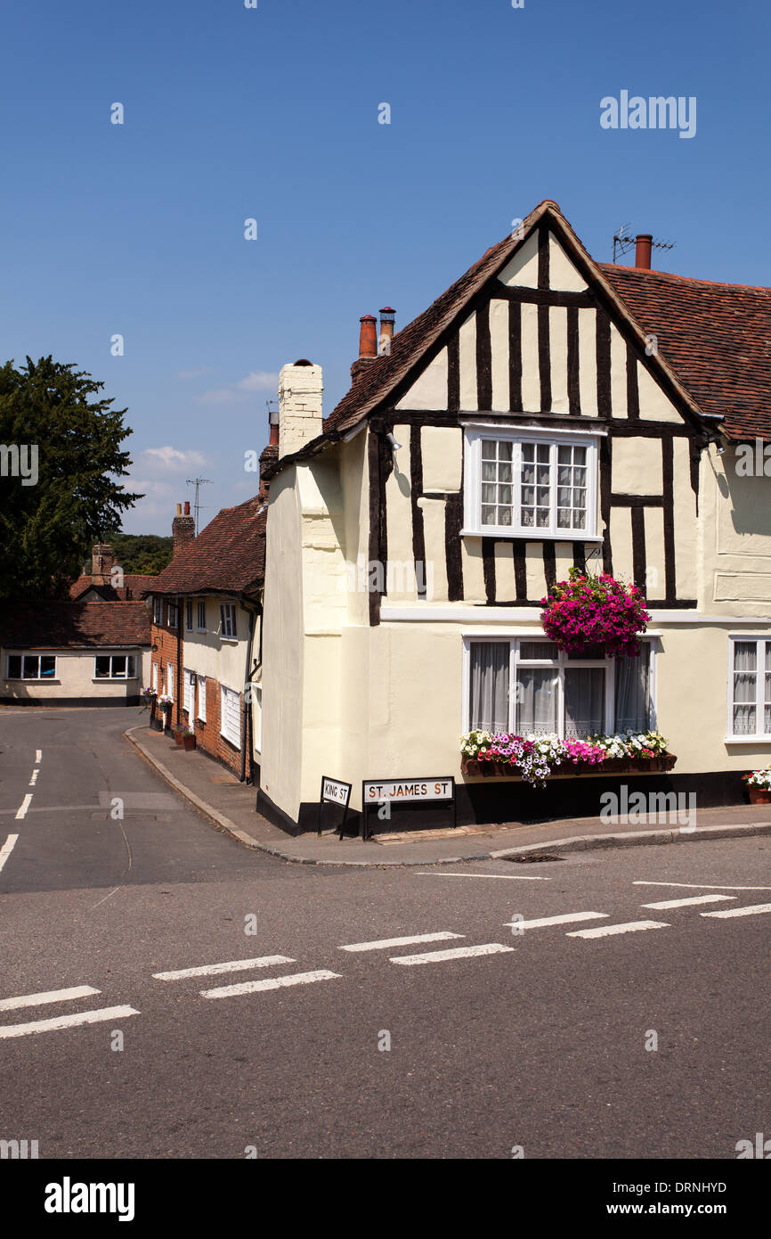 Village of castle hedingham hi-res stock photography and images - Alamy