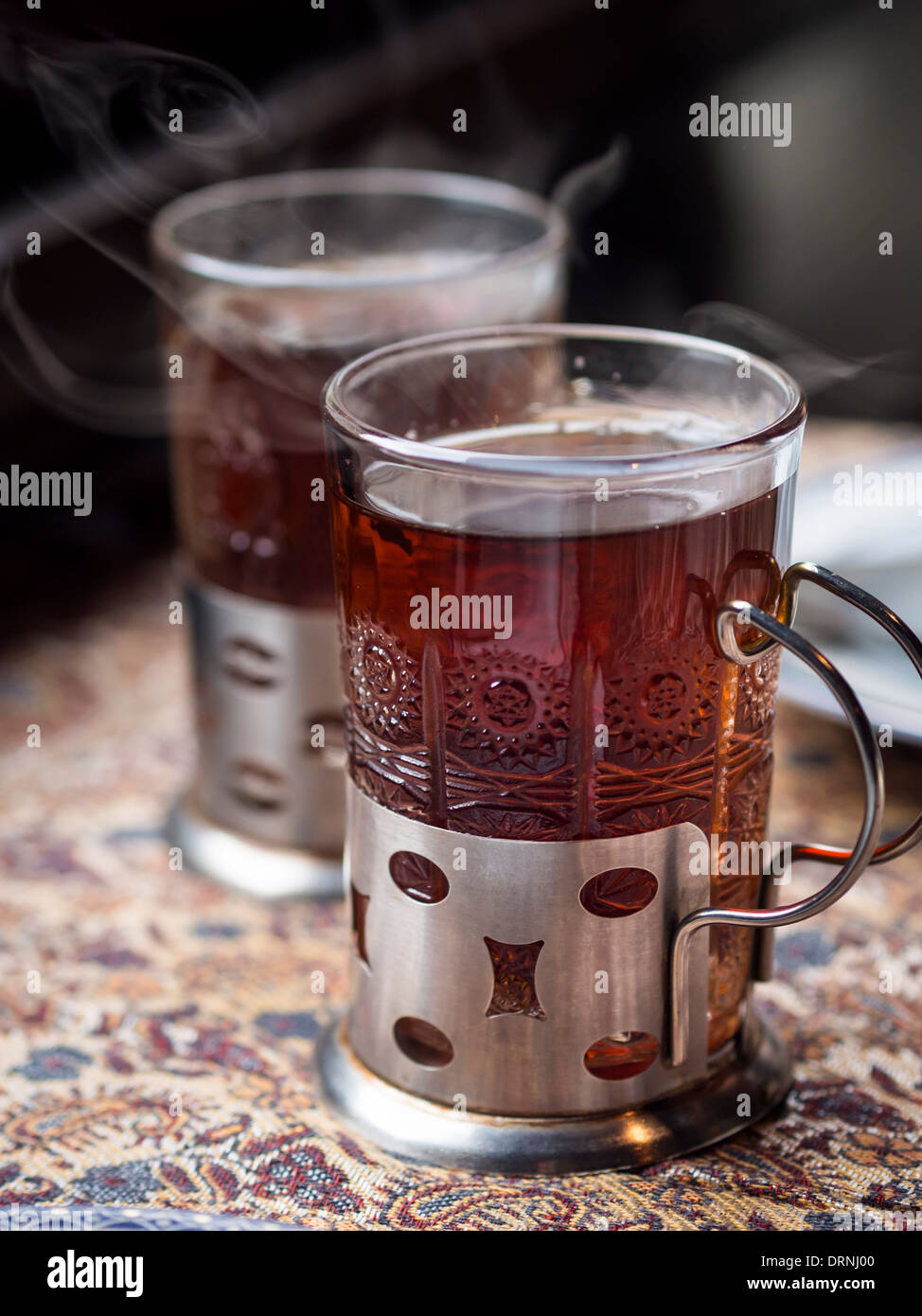 Traditional Azerbaijani tea Stock Photo - Alamy