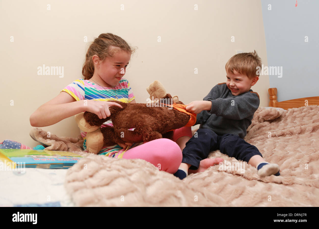 Children fighting over toys hi-res stock photography and images - Alamy