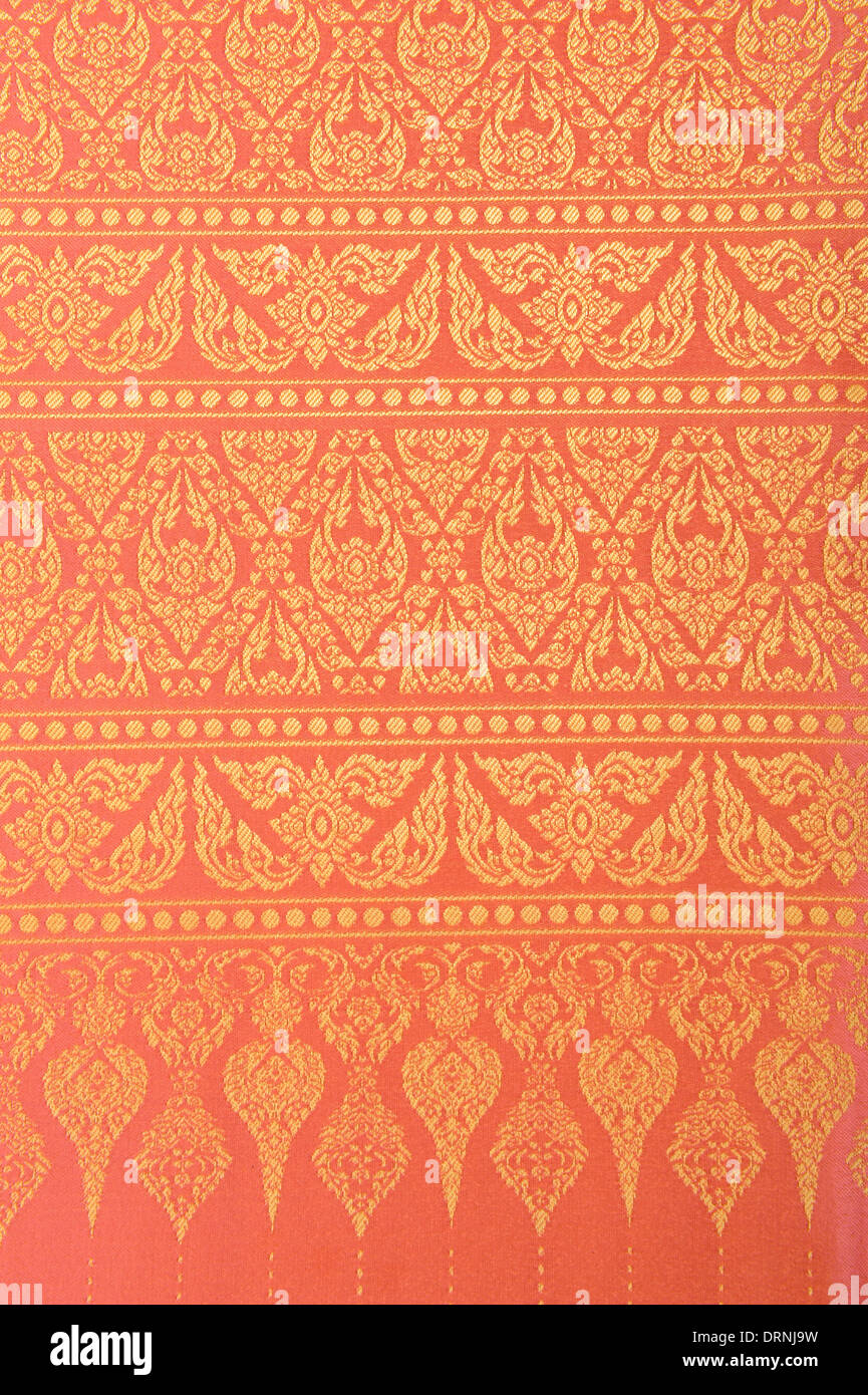 Old style Thai Silk Stock Photo - Alamy