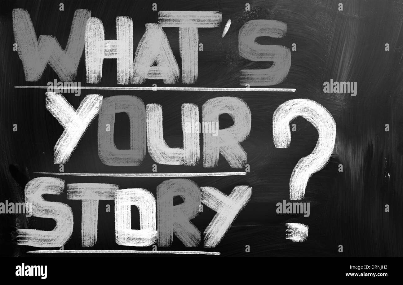 Whats the story Black and White Stock Photos & Images - Alamy