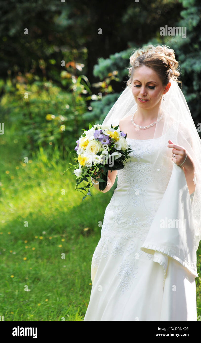 Wedding album - bride and groom Stock Photo - Alamy