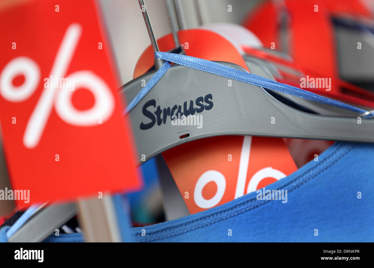 Duesseldorf, Germany. 30th Jan, 2013. The Strauss Innovation logo is ...