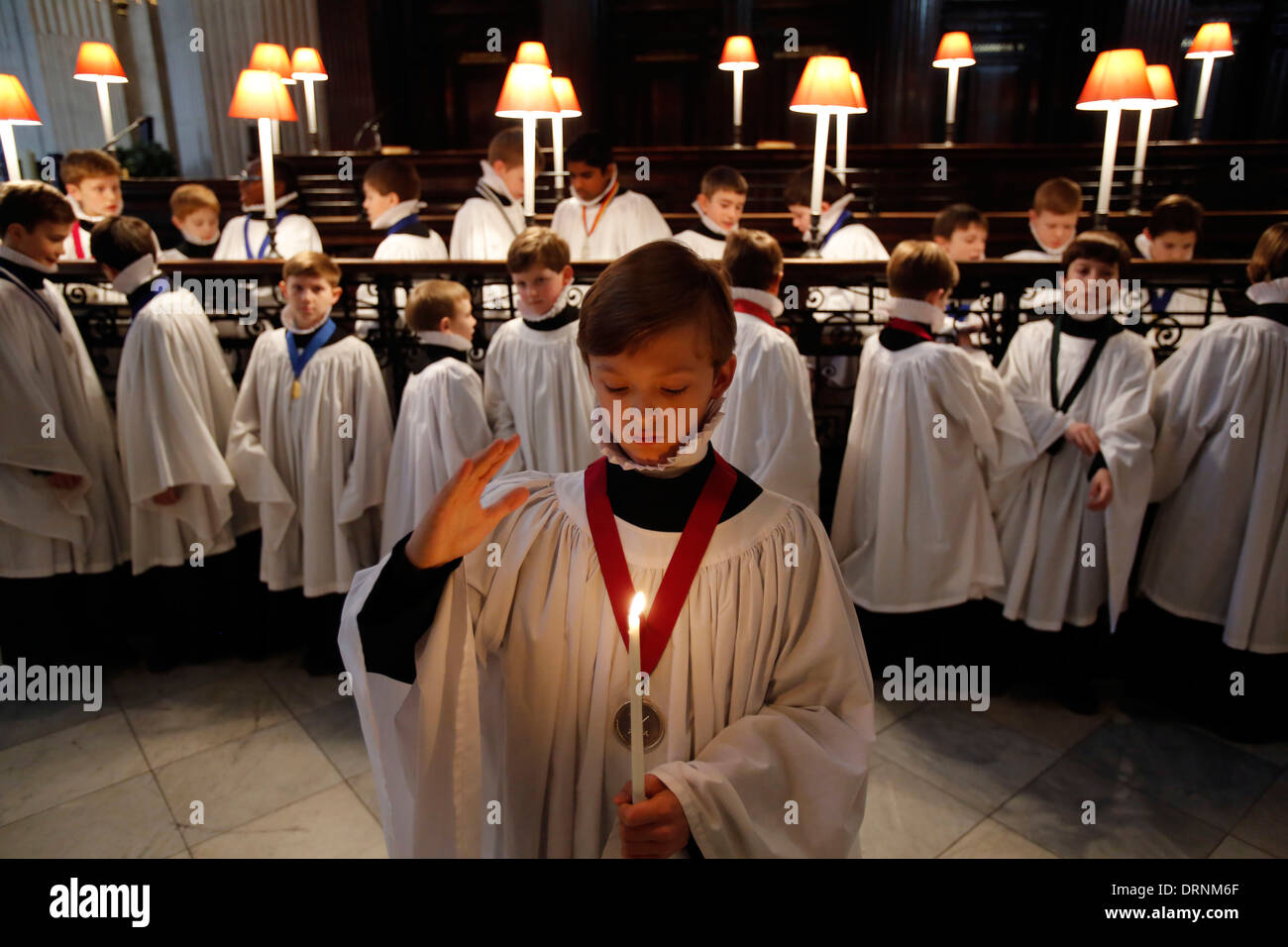 chorister at St Paul's Cathedral Stock Photo - Alamy