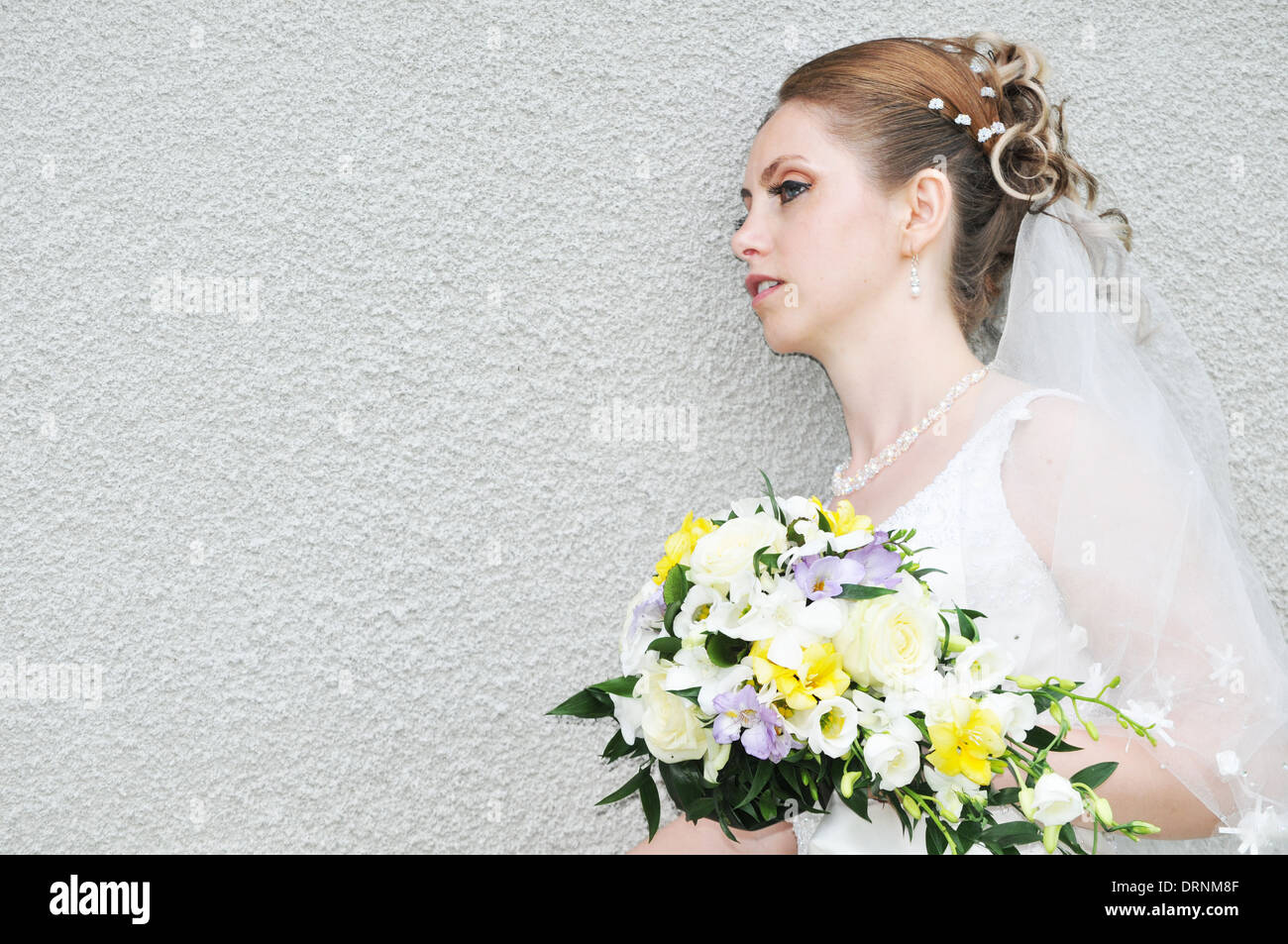 Wedding album - bride and groom Stock Photo - Alamy