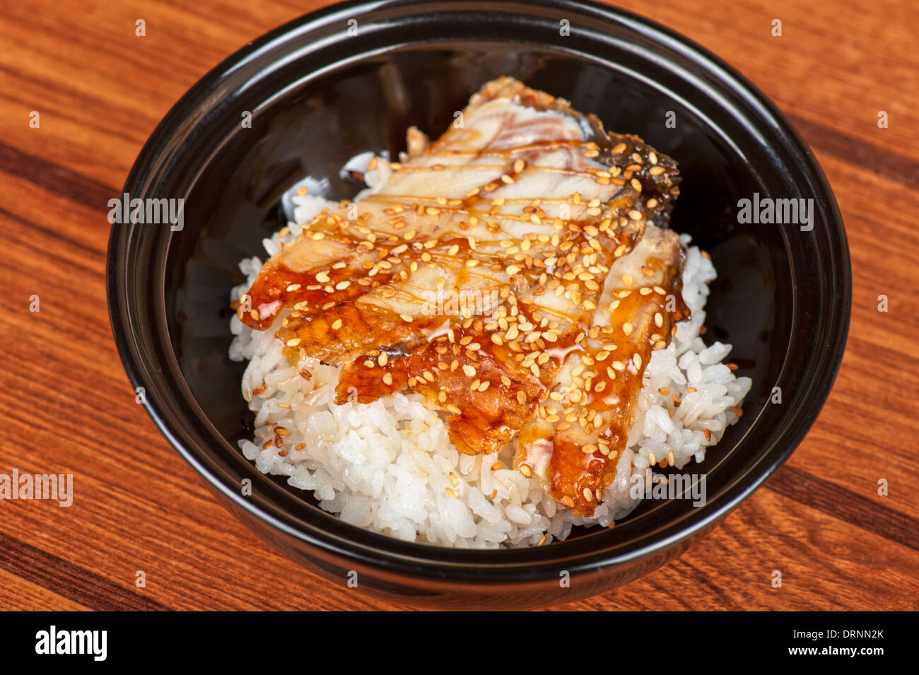eel with rice Stock Photo - Alamy