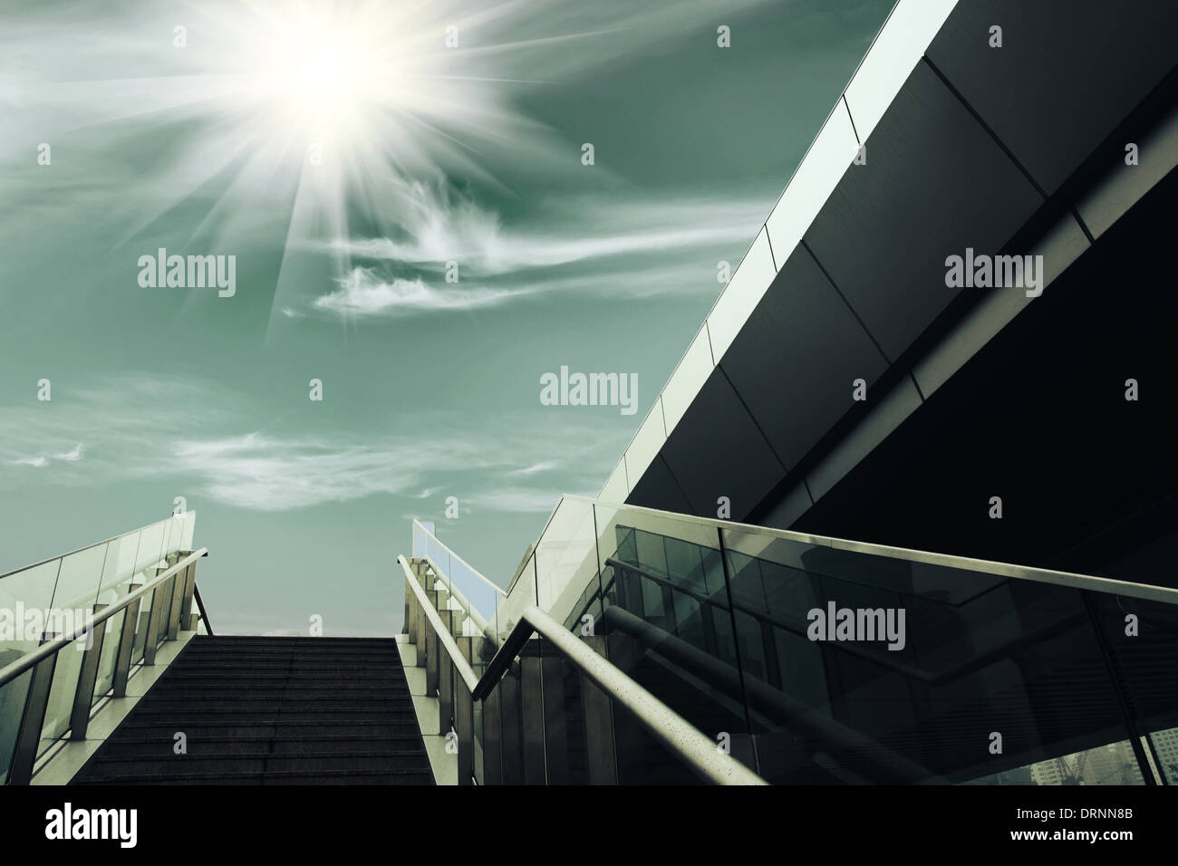 stairs under the sun Stock Photo - Alamy