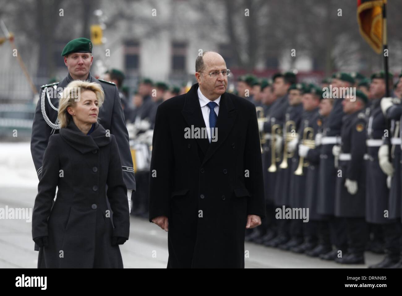 Berlin, Germany. 30th Jan, 2014. Ursula von der Leyen (CDU), Minister ...