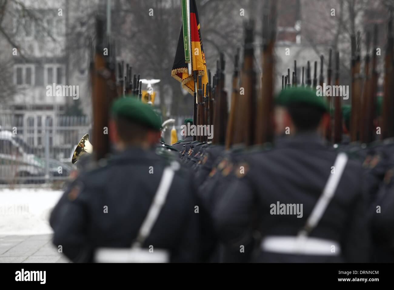 Berlin, Germany. 30th Jan, 2014. Ursula von der Leyen (CDU), Minister ...