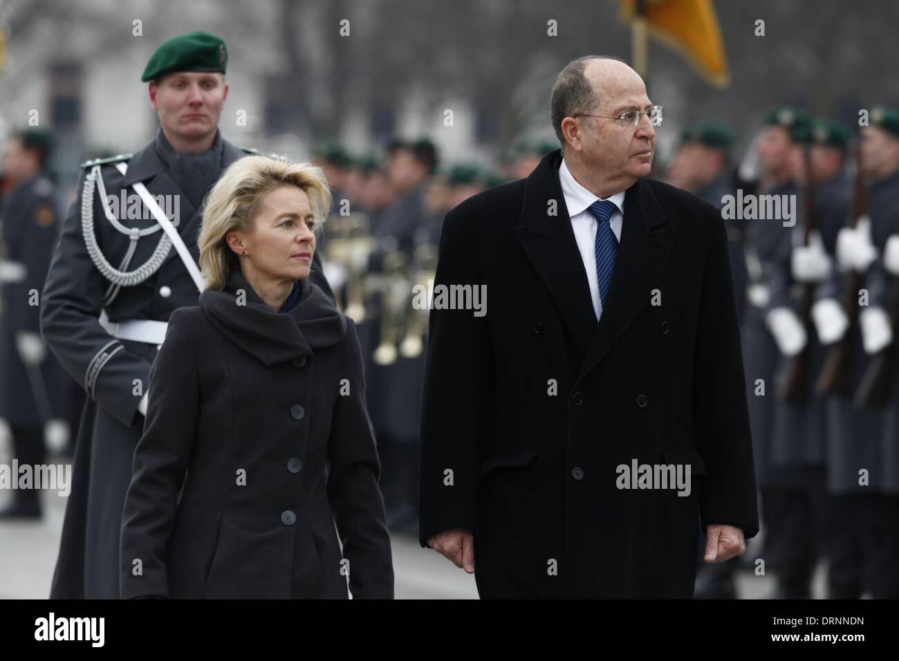 Berlin, Germany. 30th Jan, 2014. Ursula von der Leyen (CDU), Minister ...