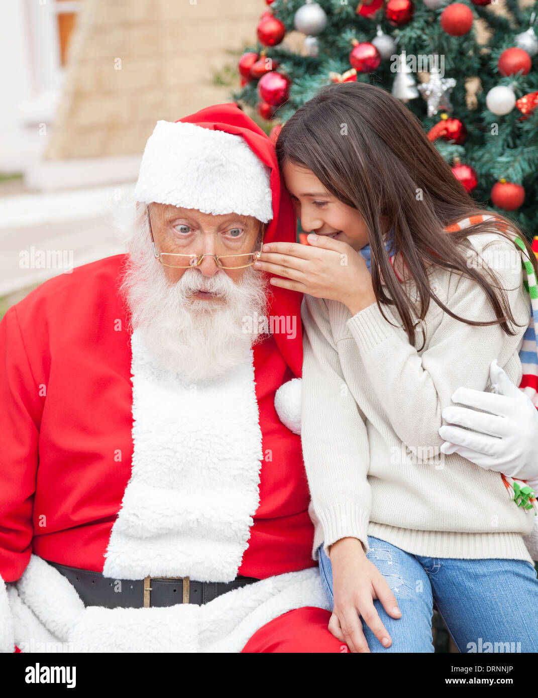 Old man whispering in ear hi-res stock photography and images - Alamy