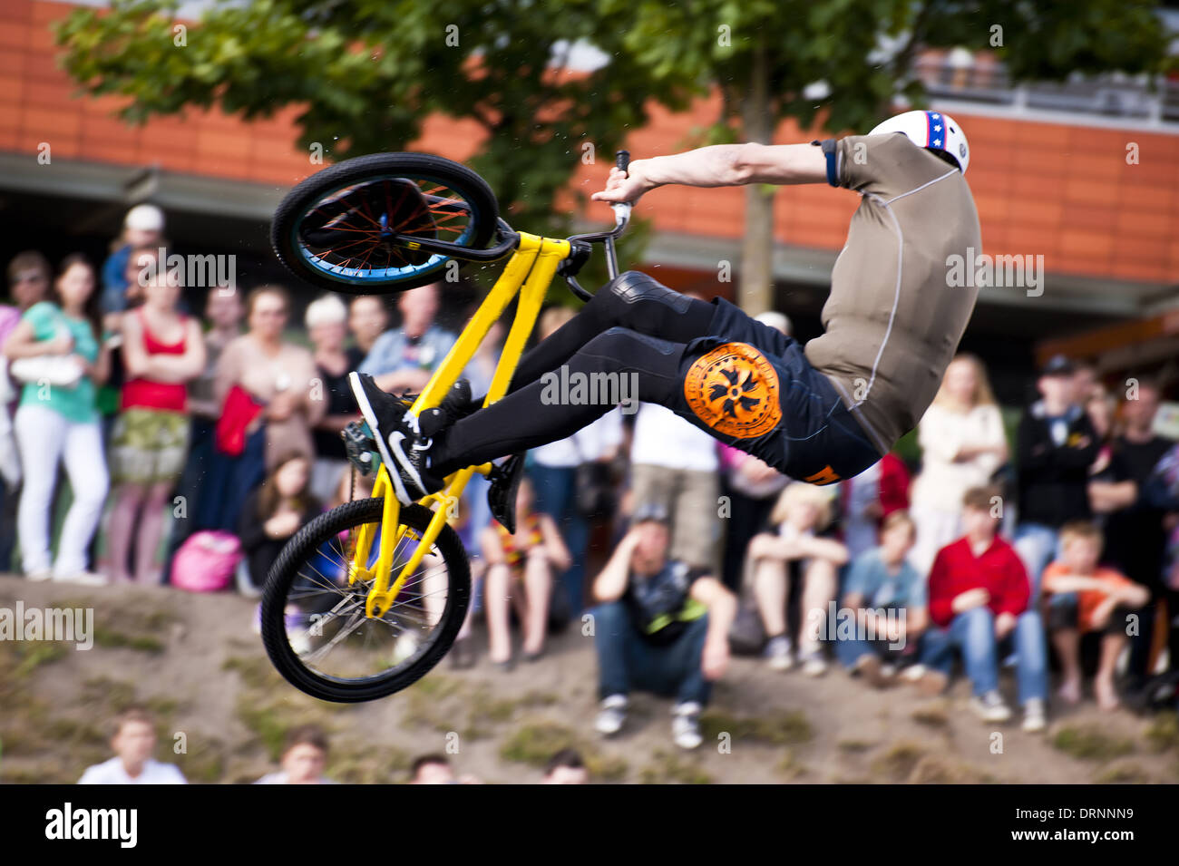 Sport show jumping water jump action hi-res stock photography and ...
