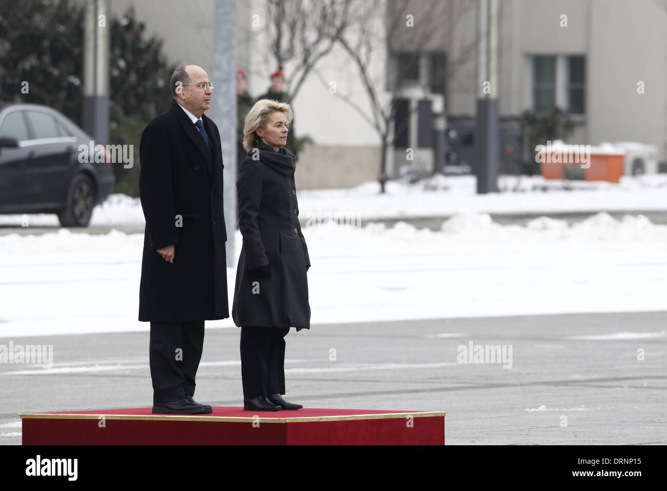 Berlin, Germany. 30th Jan, 2014. Ursula von der Leyen (CDU), Minister ...