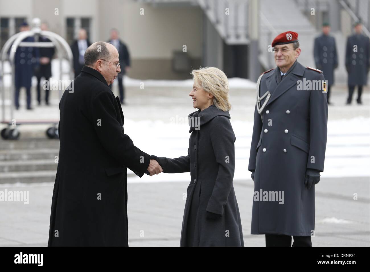Berlin, Germany. 30th Jan, 2014. Ursula von der Leyen (CDU), Minister ...
