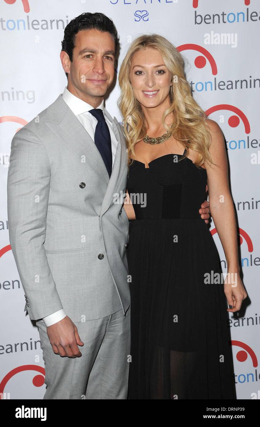 New York, NY, USA. 29th Jan, 2014. Alex Binderow, Lisa Greenblatt at ...