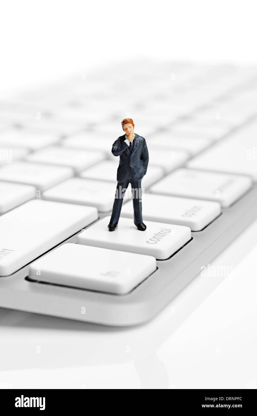 Curious figure hi-res stock photography and images - Alamy