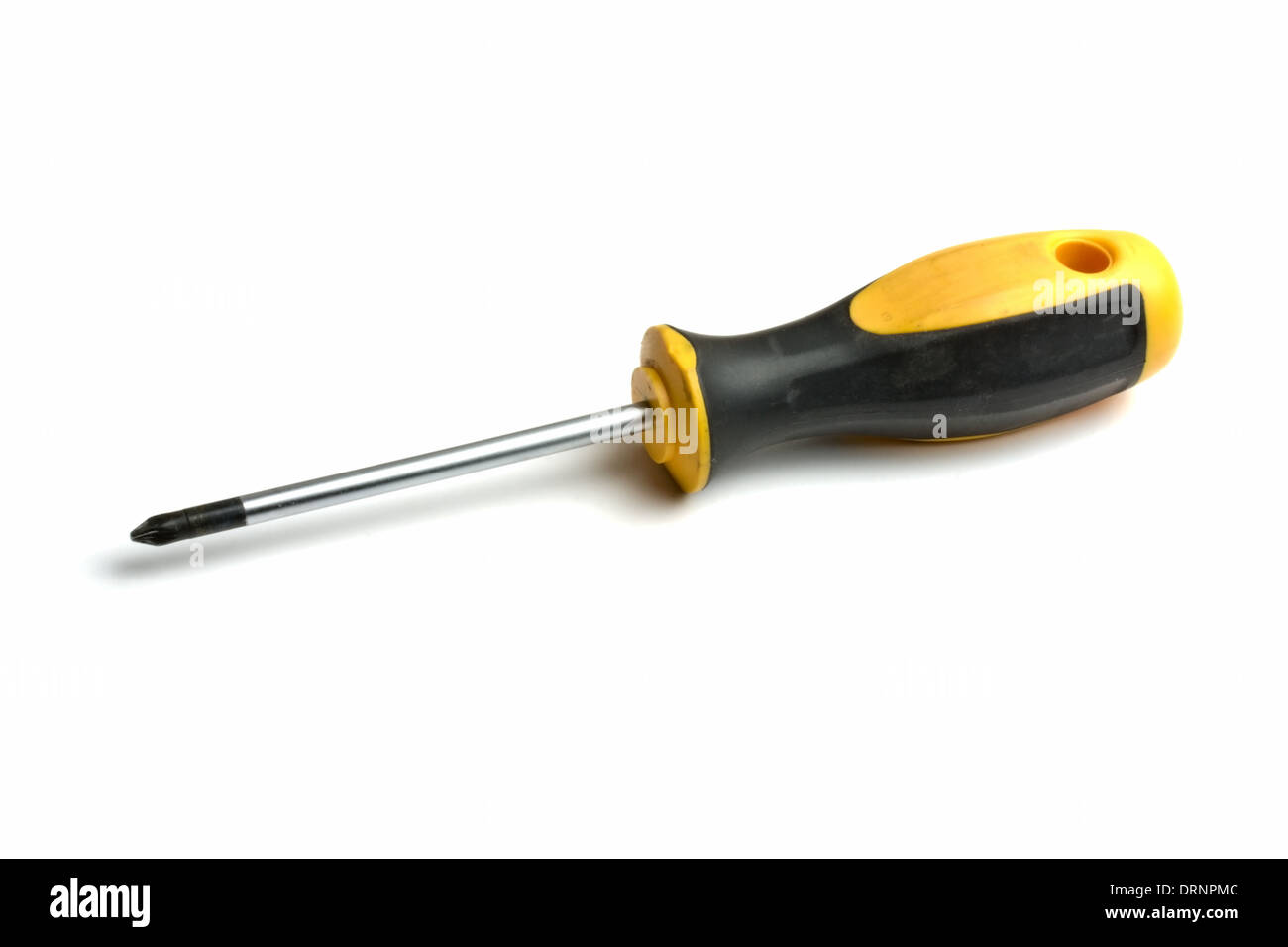 Screwdriver on white background Stock Photo - Alamy