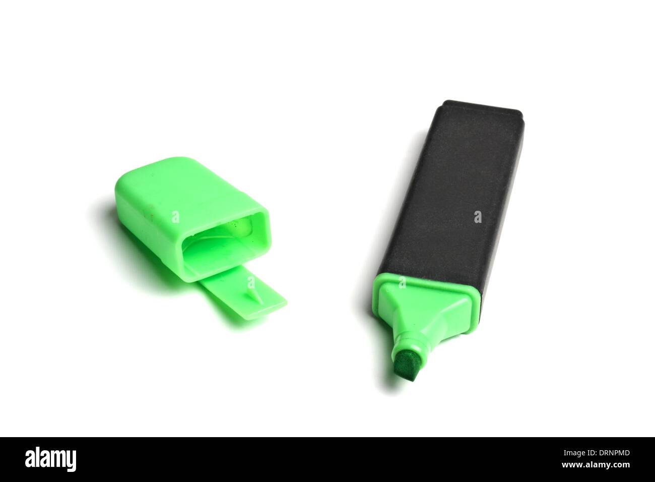 Highlighter isolated on white background Stock Photo - Alamy