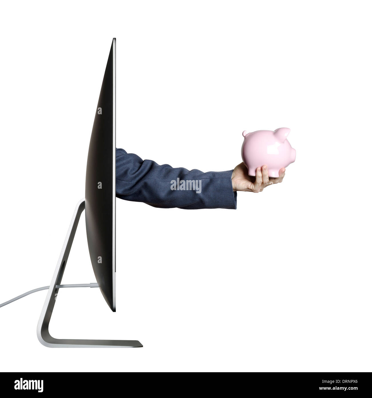 Internet banker Cut Out Stock Images & Pictures - Alamy