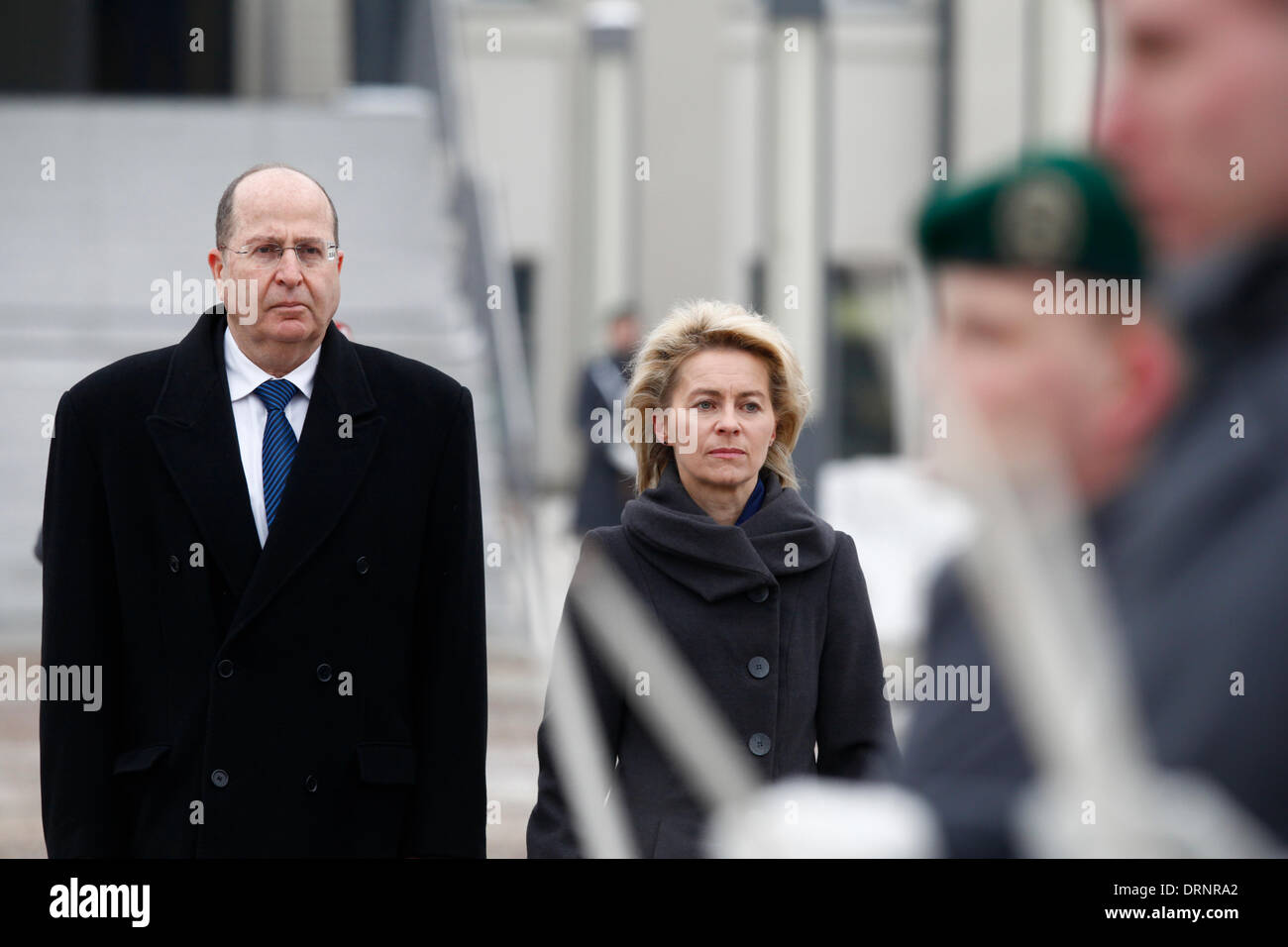 Berlin, Germany. January 30th, 2014. Ursula von der Leyen (CDU ...