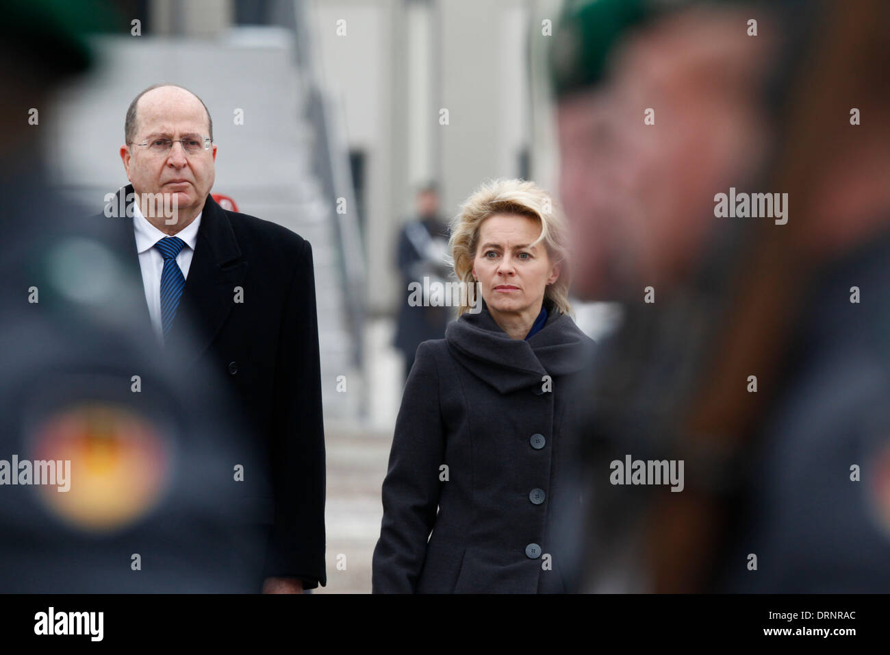 Berlin, Germany. January 30th, 2014. Ursula von der Leyen (CDU ...