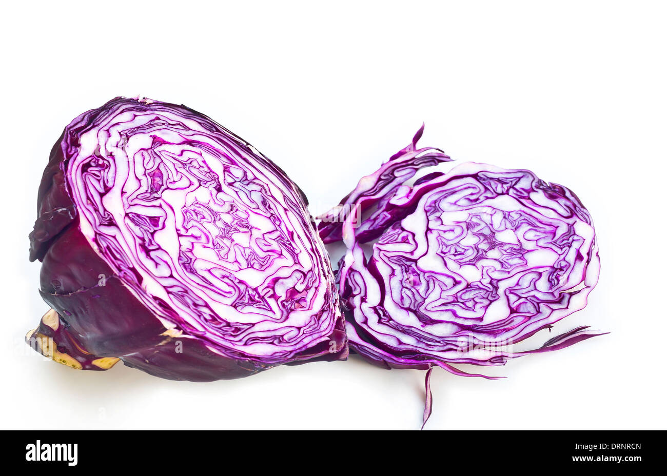 cut red cabbage Stock Photo - Alamy
