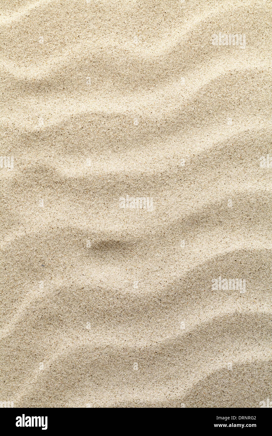 Sandy beach texture for background. Top view Stock Photo - Alamy
