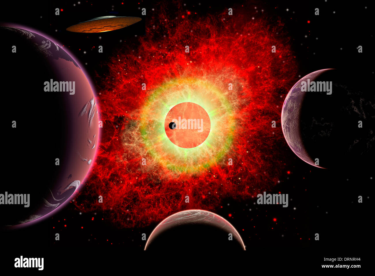 Interplanetary travel hi-res stock photography and images - Alamy