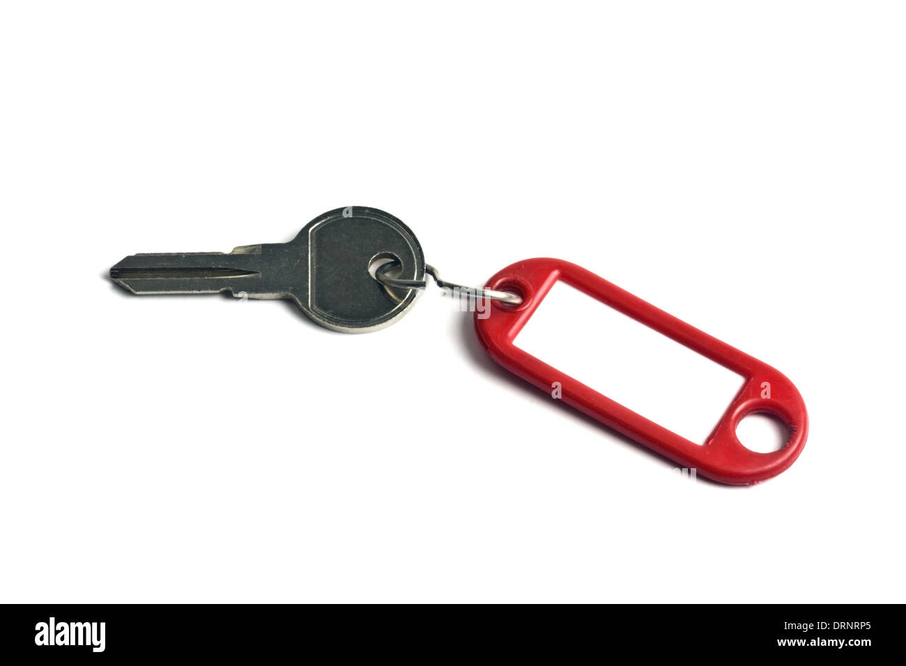 Door key red blank Cut Out Stock Images & Pictures - Alamy
