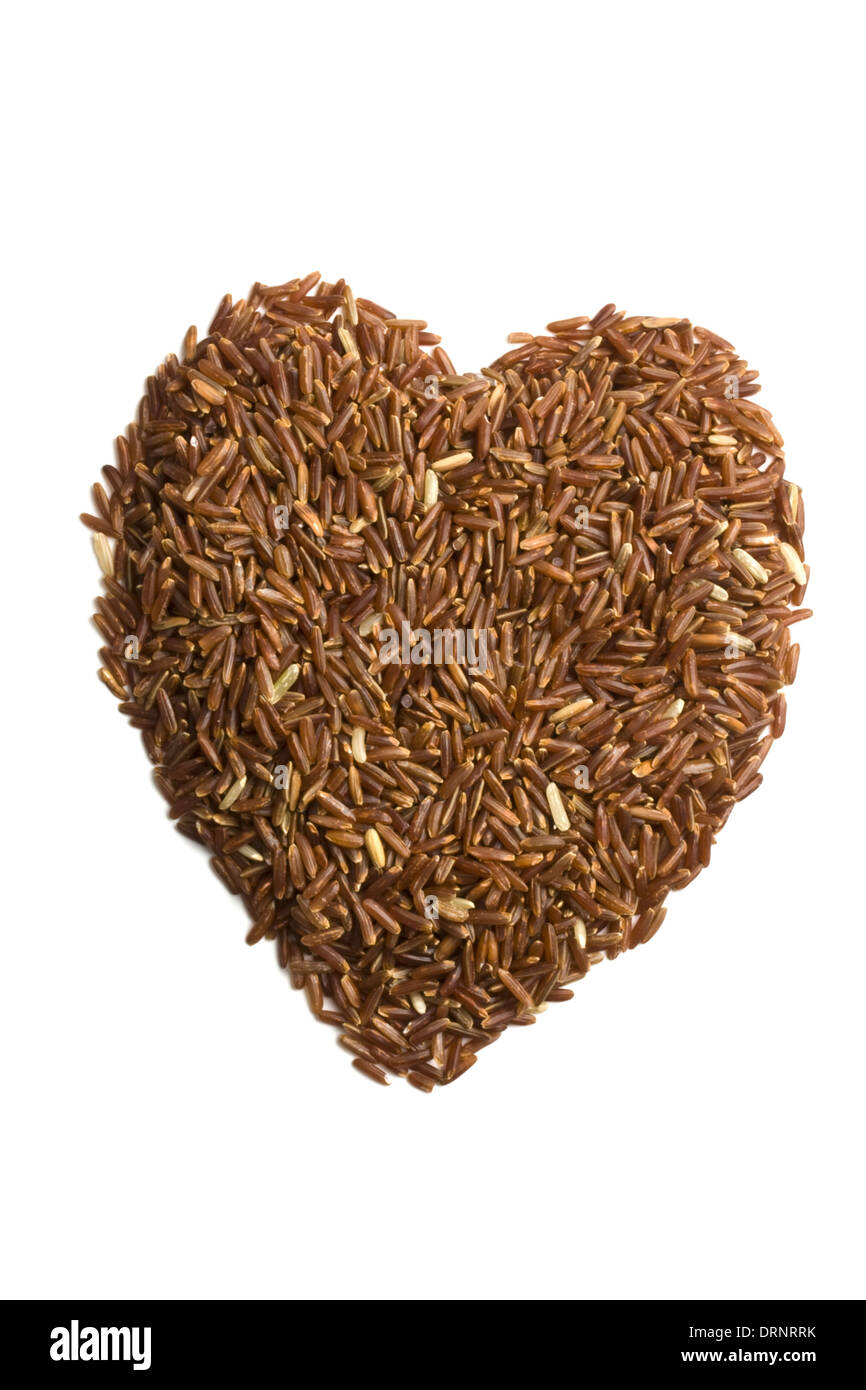 Rice heart shape Cut Out Stock Images & Pictures - Alamy