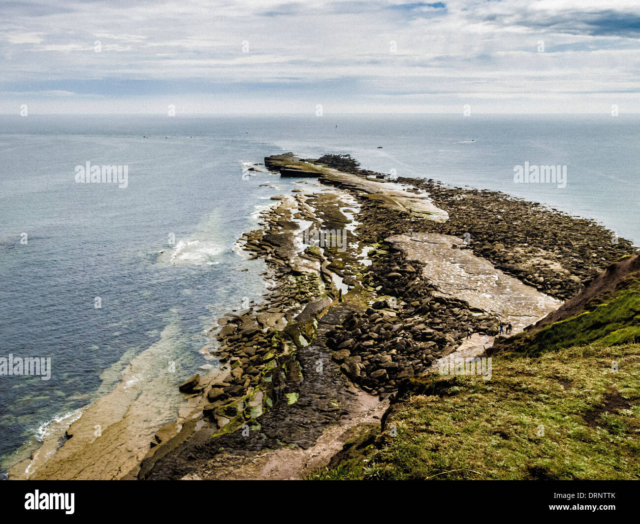Filey brigg hi-res stock photography and images - Alamy
