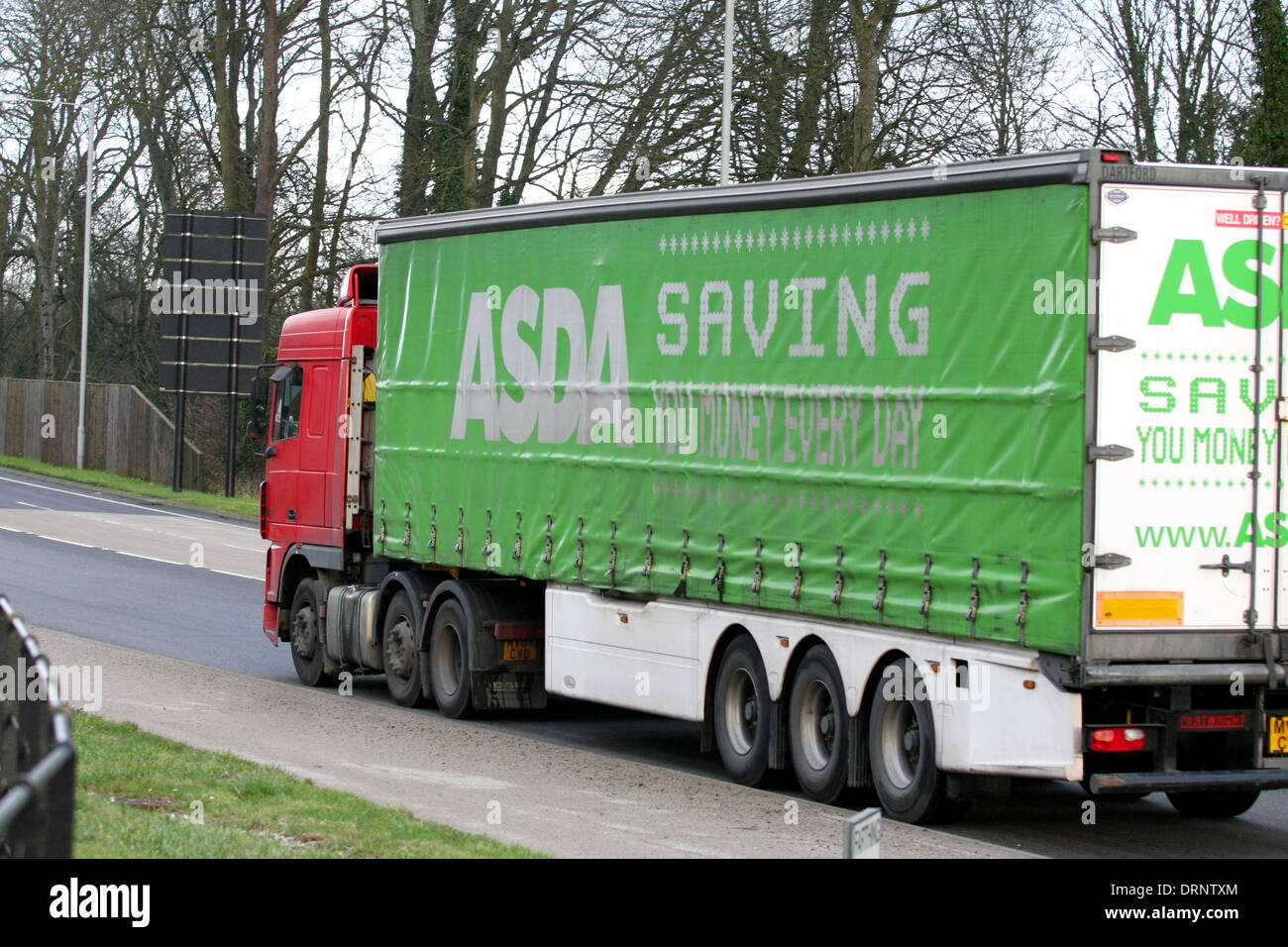 Asda lorry hi-res stock photography and images - Alamy