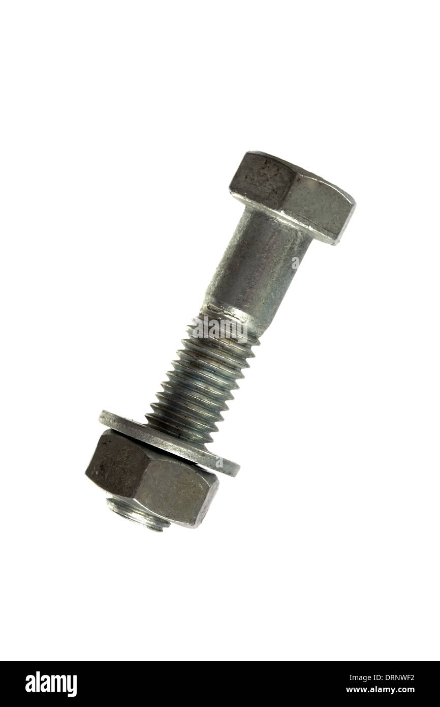 Nut and bolt Stock Photo - Alamy