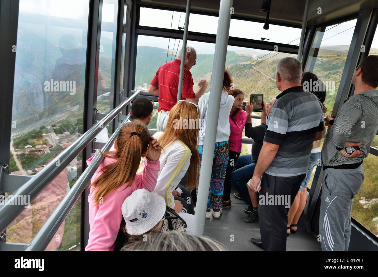 Wings of Tatev, the world's longest reversible cable car line built in ...